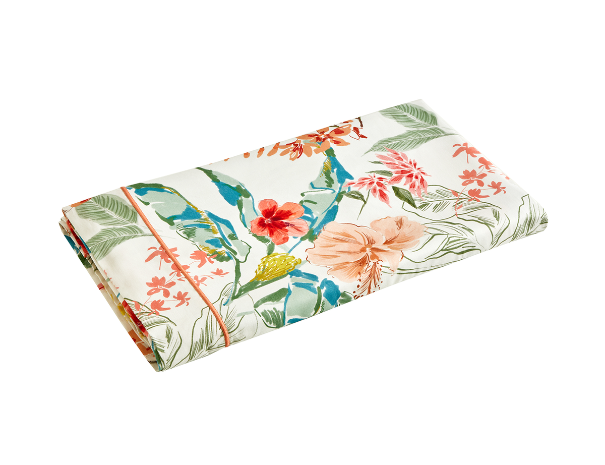 Drap plat Bora Bora Corail